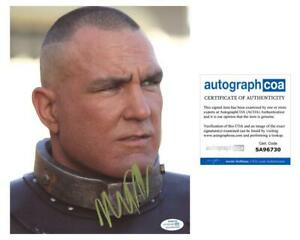 Vinnie Jones "X-Men" AUTOGRAPH Signed 'Juggernaut' 8x10 Photo B ACOA ...