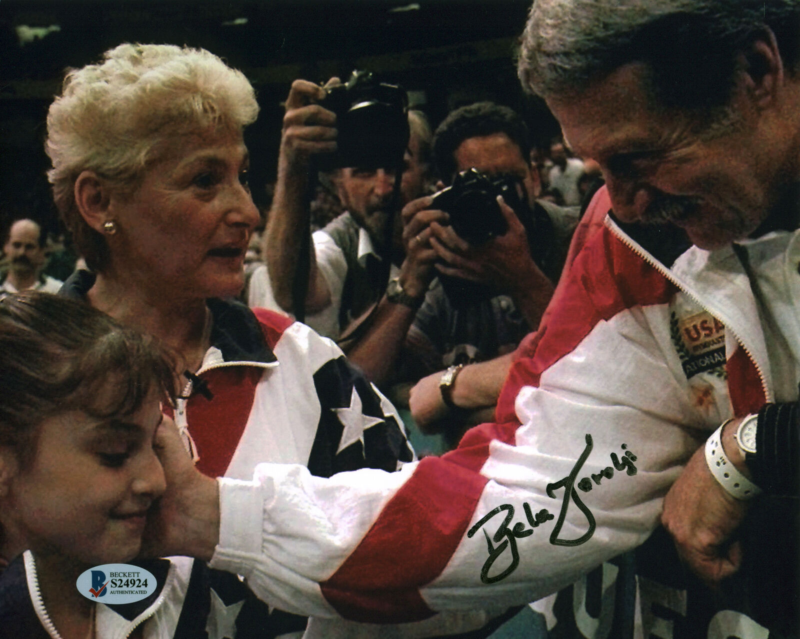 Bela Karolyi USA Gymnastics Coach Authentic Signed 8x10 Photo BAS # ...