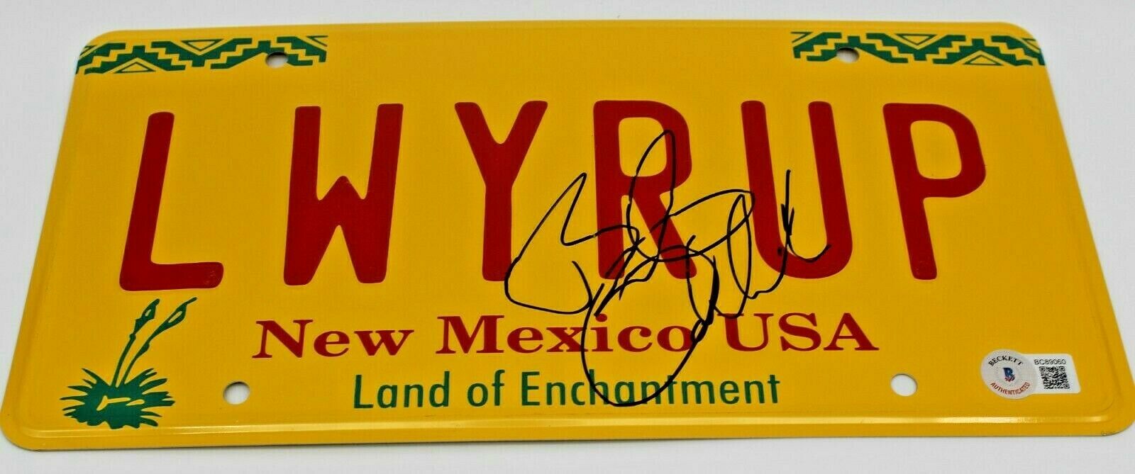 Bob Odenkirk Signed Breaking Bad LWYRUP License Plate w/Beckett COA ...