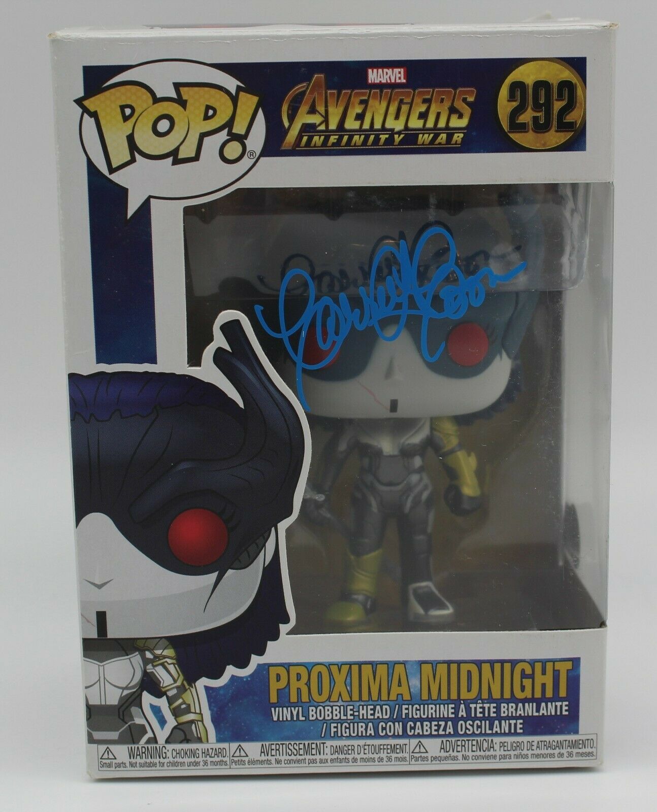 Carrie Coon Avengers Proxima Midnight 292 Signed Funko Pop w/Beckett ...