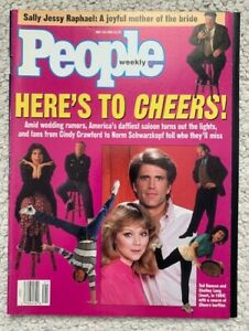 CHEERS COMMEMORATIVE PEOPLE MAGAZINE 1993 CLASSIC TV SHOW NO MAILING ...