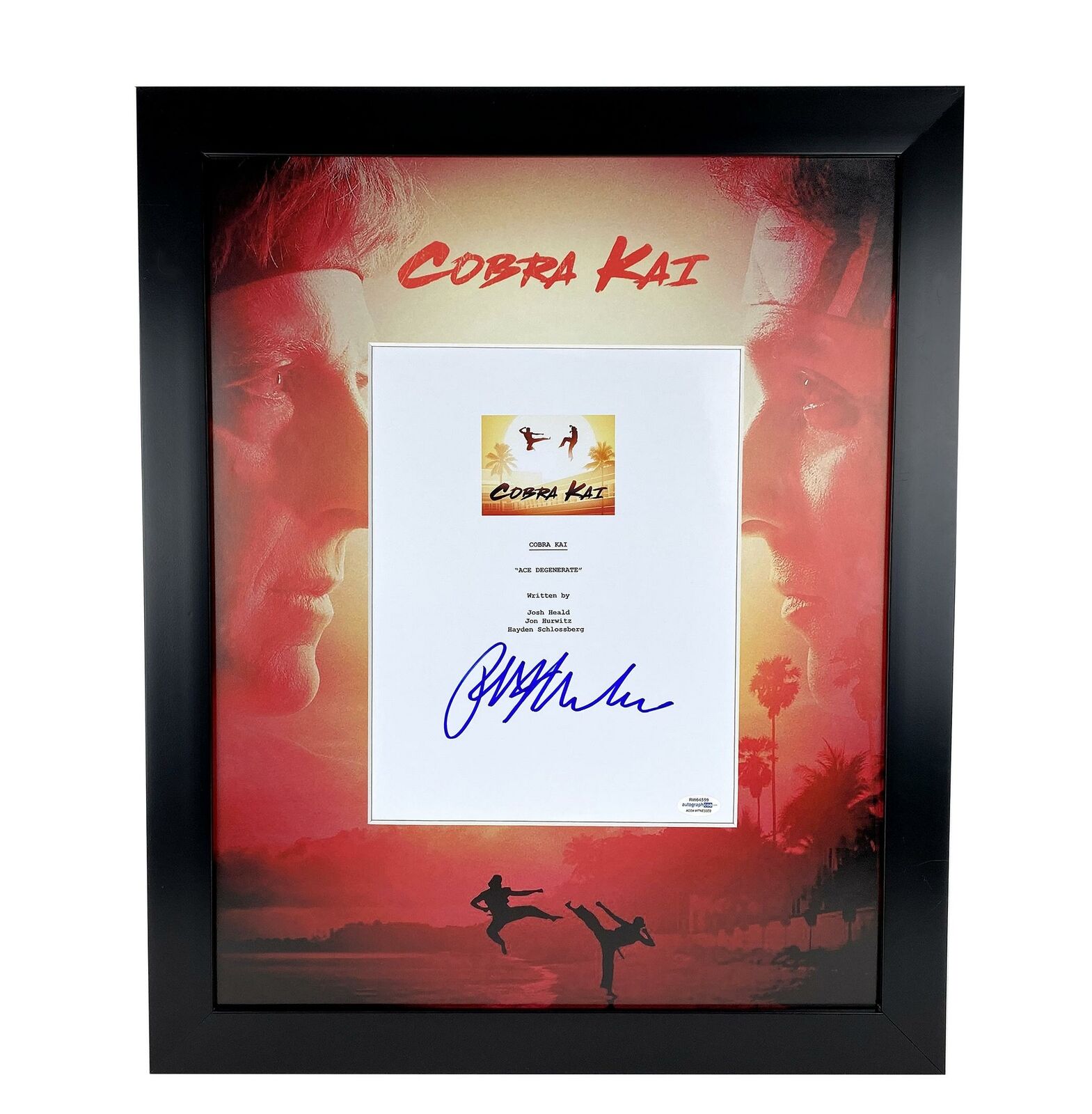 Cobra Kai Ralph Macchio Karate Kid Autographed Signed 16x20 Photo ...