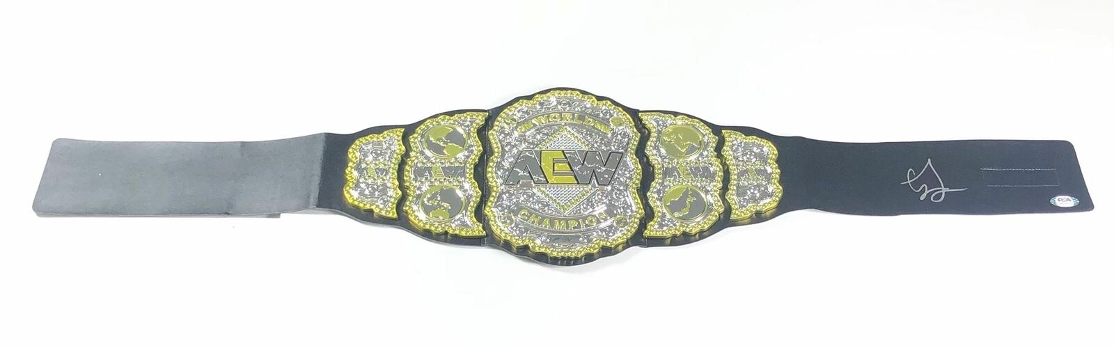 Cody Rhodes signed Championship Belt PSA/DNA AEW Autographed Wrestling ...