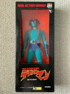 DEVILMAN REAL ACTION HEROES FIGURE MEDICOM JAPAN 1995 RARE WITH ...