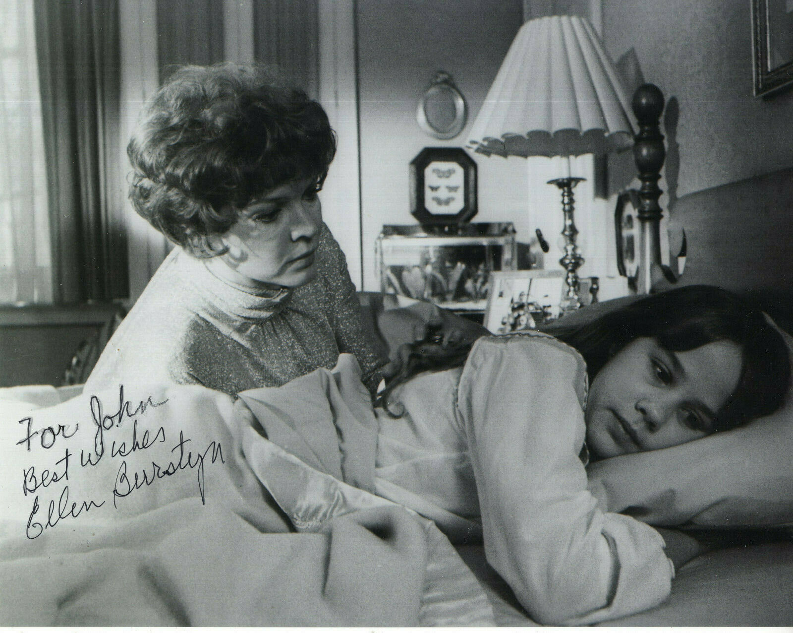 Ellen Burstyn Hand Signed 8x10 Photo Coa Great Pose Exorcist To John