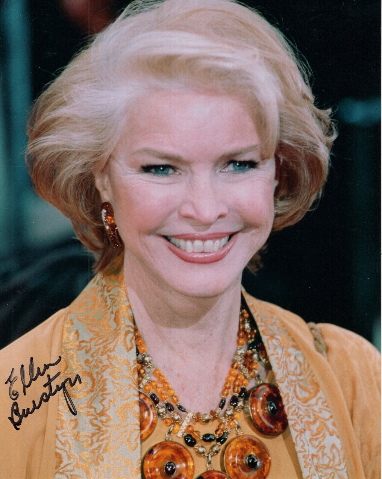 Ellen Burstyn Hand Signed 8x10 Photo Coa Lovely Actress The Exorcist