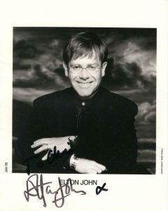 Authentic Signed Elton John Memorabilia | Autographia