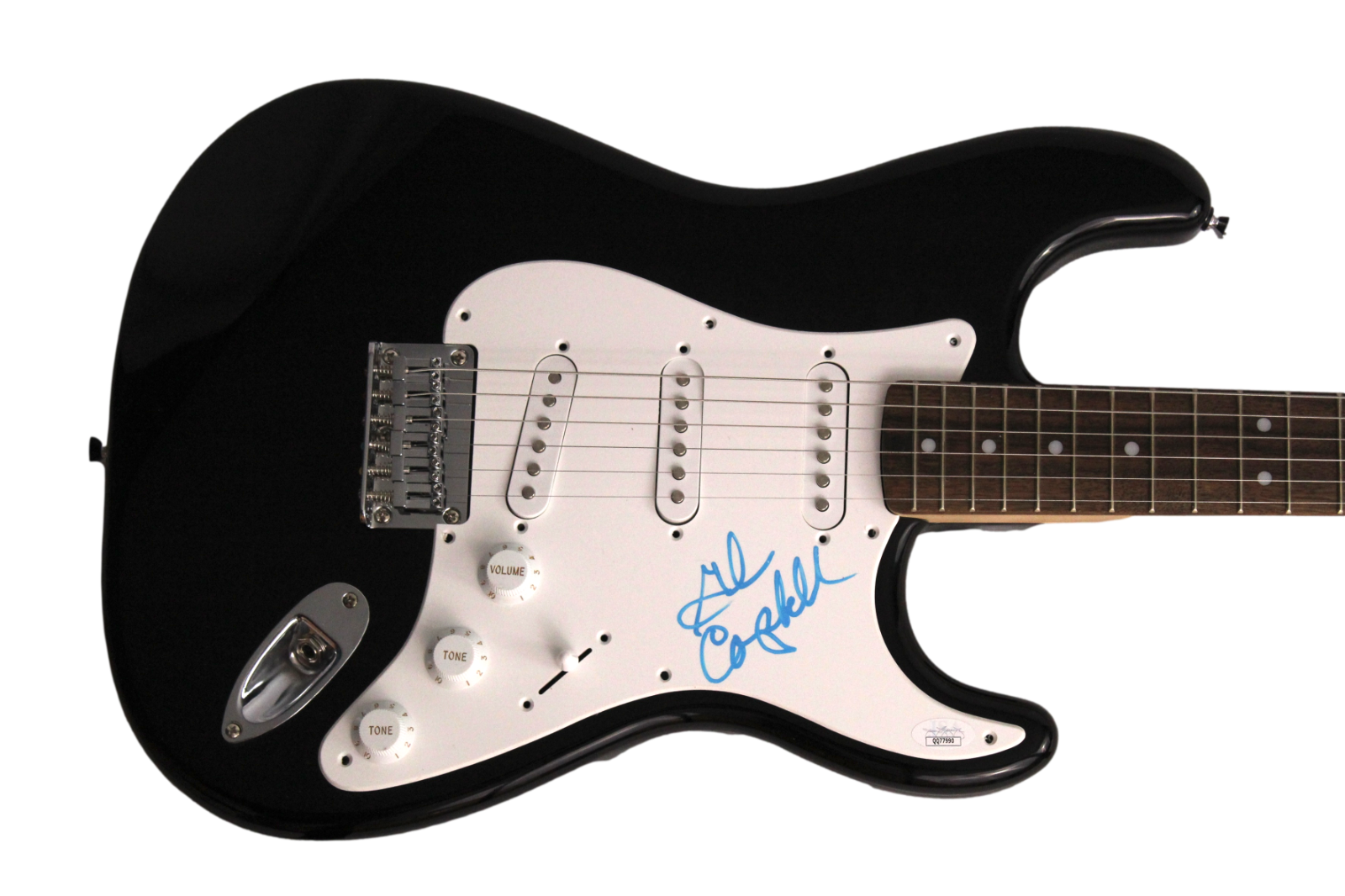 GLEN CAMPBELL SIGNED AUTOGRAPH FULL SIZE B FENDER ELECTRIC GUITAR VERY ...