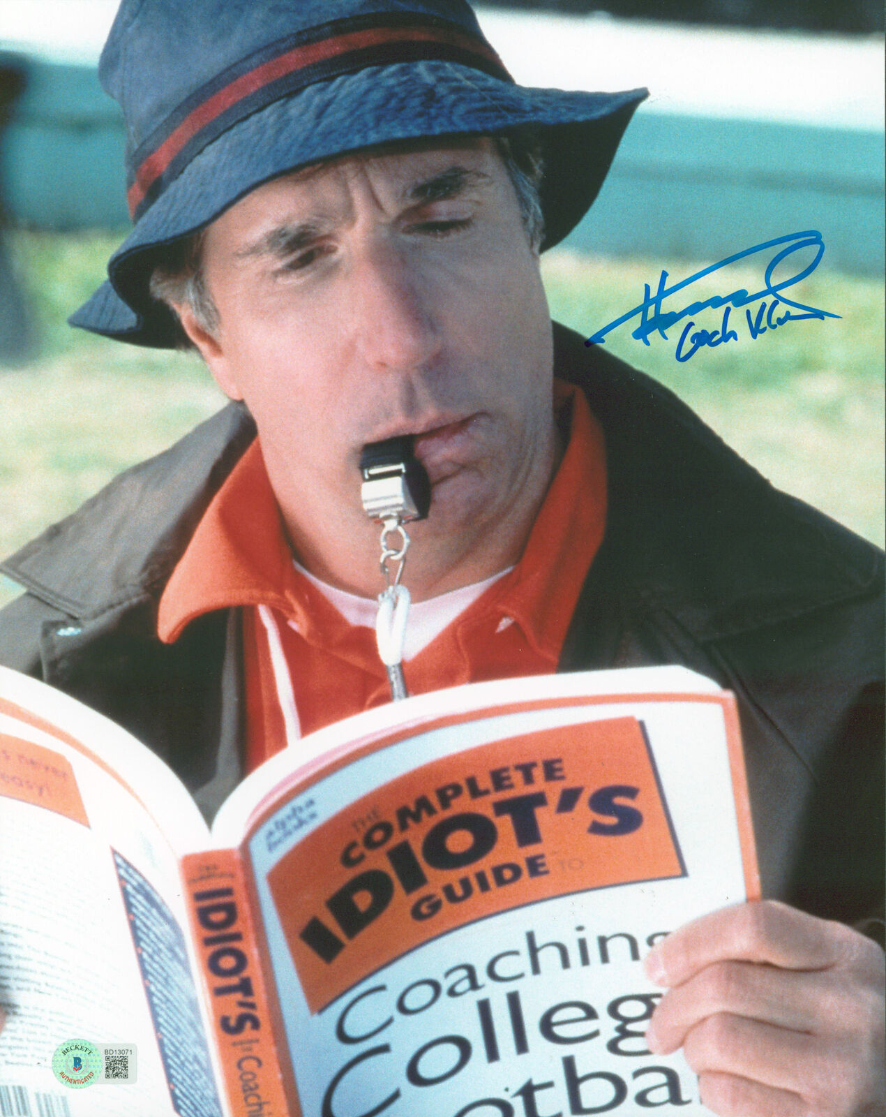 Henry Winkler The Waterboy Coach Klein Authentic Signed 11x14 Photo BAS ...