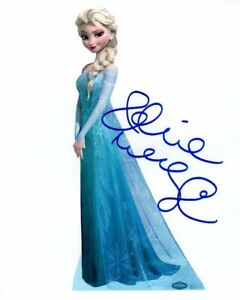 IDINA MENZEL Signed Autographed DISNEY FROZEN ELSA Photo | Autographia