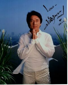 JACKIE CHAN Signed 8x10 Photo w/ Hologram COA | Autographia