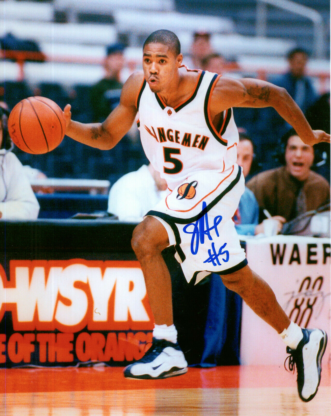 JASON HART HAND SIGNED 8x10 COLOR PHOTO+COA SYRACUSE BASKETBALL ALL ...