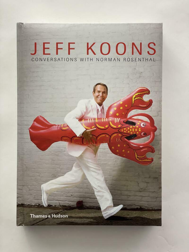 JEFF KOONS SIGNED AUTOGRAPH "CONVERSATIONS" BOOK - LEGENDARY POP ARTIST ...