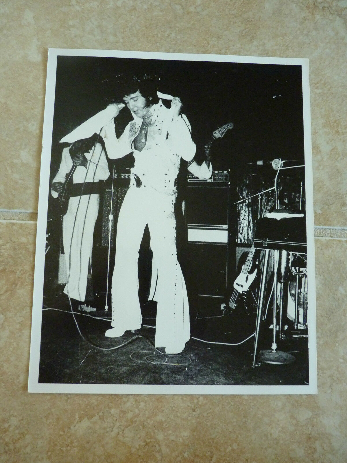 Johnny Spence Elvis Impersonator Band 8x10 Music Fan Club Picture Page ...