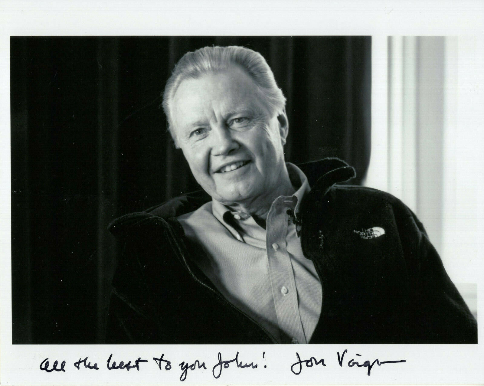 JON VOIGHT HAND SIGNED 8x10 PHOTO+COA MIDNIGHT COWBOY JOE BUCK TO JOHN ...