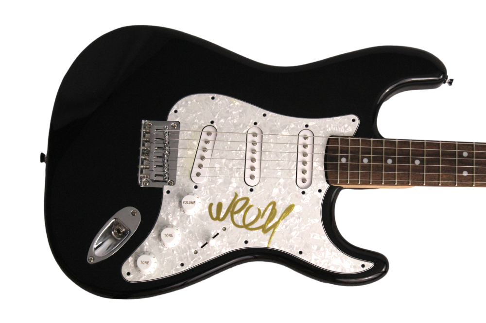 LIL WAYNE SIGNED AUTOGRAPH FULL SIZE B FENDER ELECTRIC GUITAR THA ...