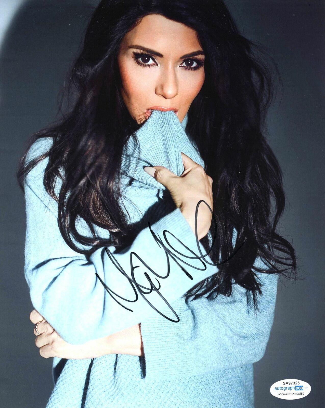 MARISOL NICHOLS SIGNED 8X10 PHOTO 3 ACOA | Autographia