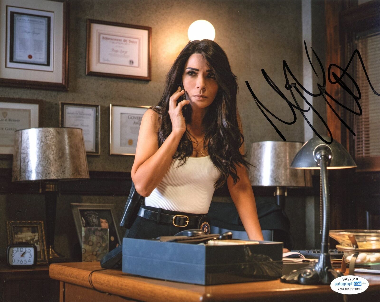 MARISOL NICHOLS SIGNED SPIRAL 8X10 PHOTO 5 ACOA | Autographia