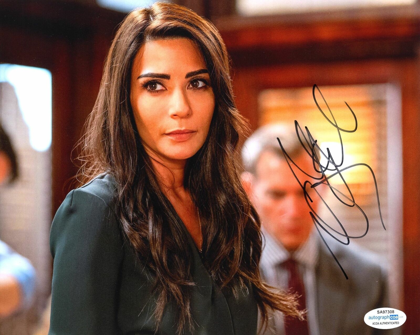 MARISOL NICHOLS SIGNED SPIRAL 8X10 PHOTO ACOA | Autographia