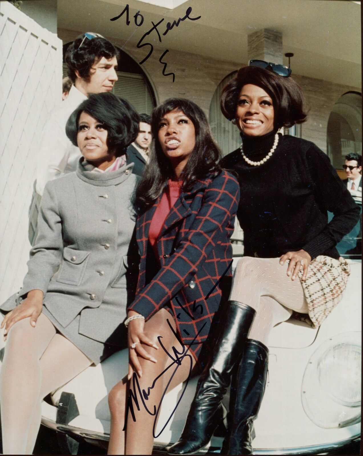 MARY WILSON HAND SIGNED 8x10 COLOR PHOTO+COA DIANA ROSS+SUPREMES TO ...
