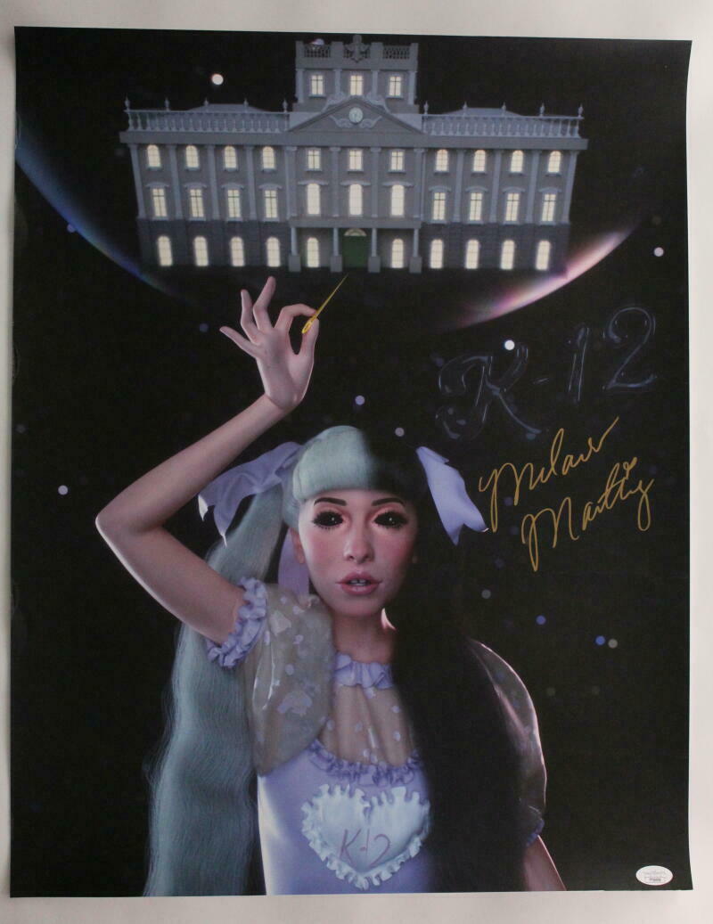MELANIE MARTINEZ SIGNED AUTOGRAPH 18X23 K-12 CONCERT TOUR POSTER - RARE ...