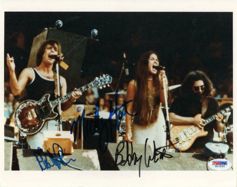 MICKEY HART, PHIL LESH, BOB WEIR SIGNED AUTOGRAPH 8x10 PHOTO - GRATEFUL ...
