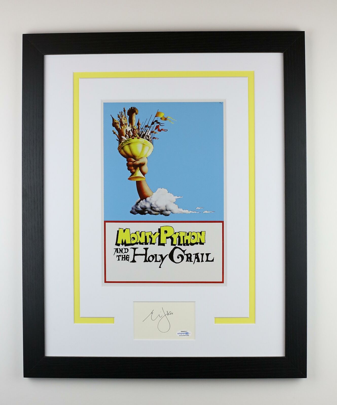 Monty Python Holy Grail Eric Idle Autographed Signed 16x20 Poster Photo ...