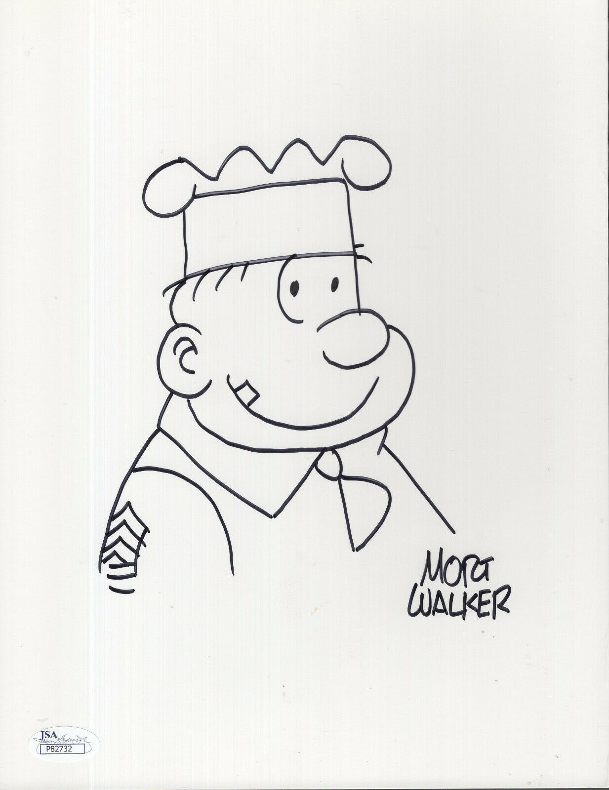 Art & Collectibles Beetle Bailey Signed Mort Walker Collectibles etna ...