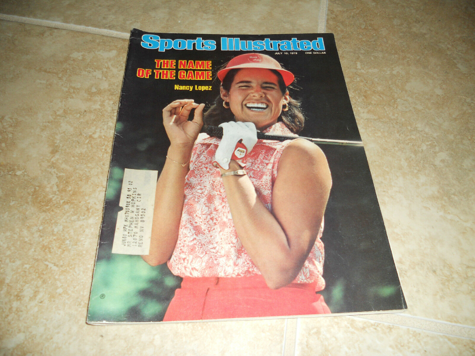 Nancy Lopez Golf July 10, 1978 SI Sports Illustrated Magazine | Autographia