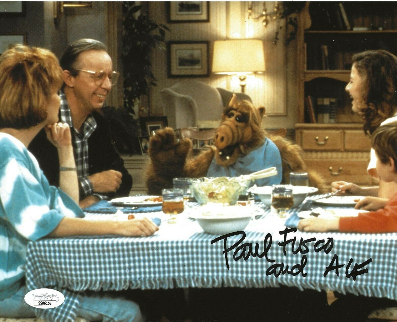 Paul Fusco signed ALF 8x10 photo autographed 3 JSA Certified | Autographia