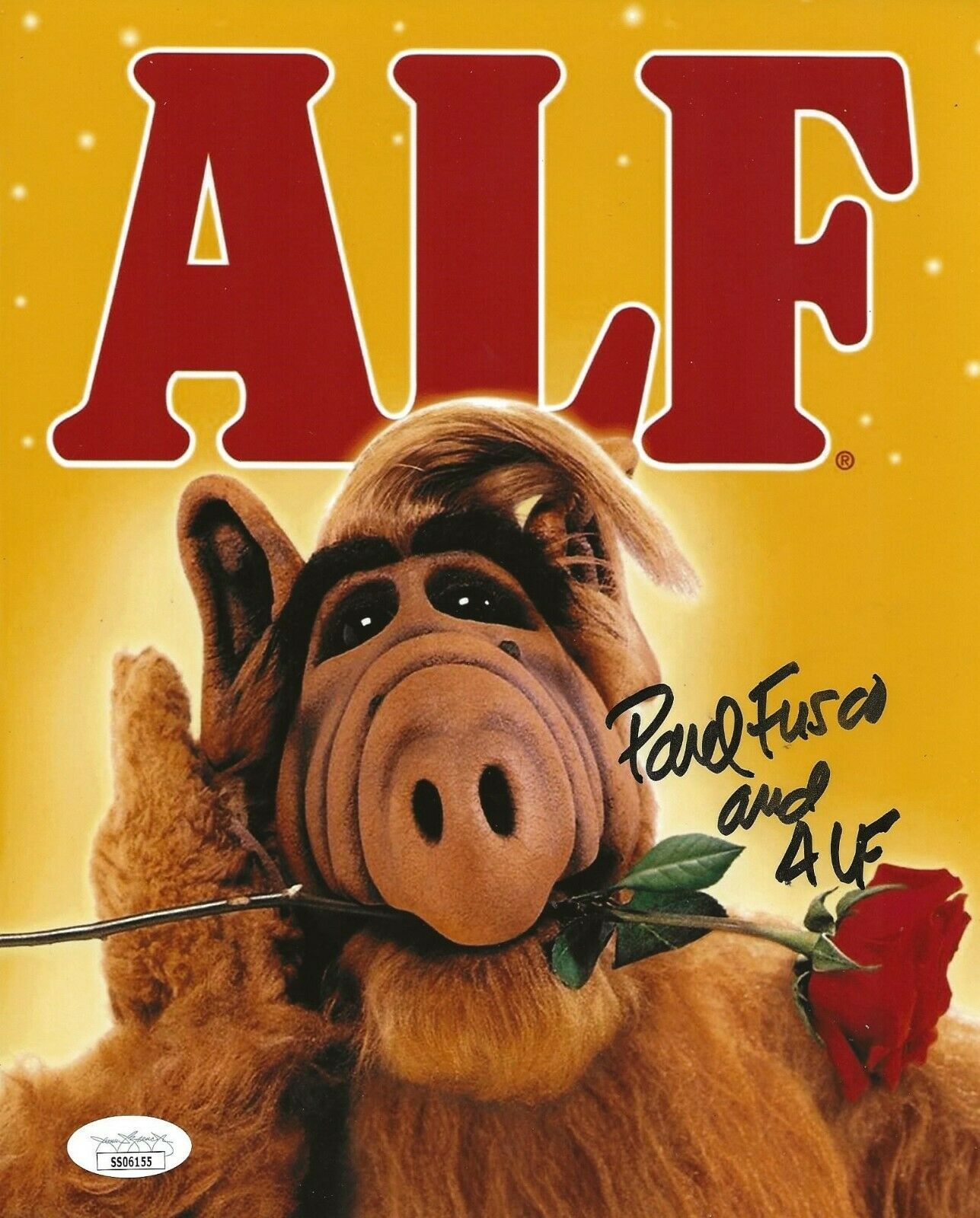 Paul Fusco signed ALF 8x10 photo autographed JSA Certified | Autographia