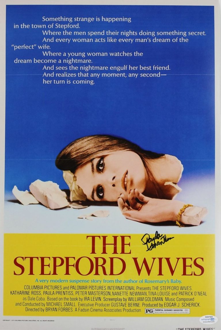 PAULA PRENTISS SIGNED THE STEPFORD WIVES 12X18 MOVIE POSTER ACOA ...