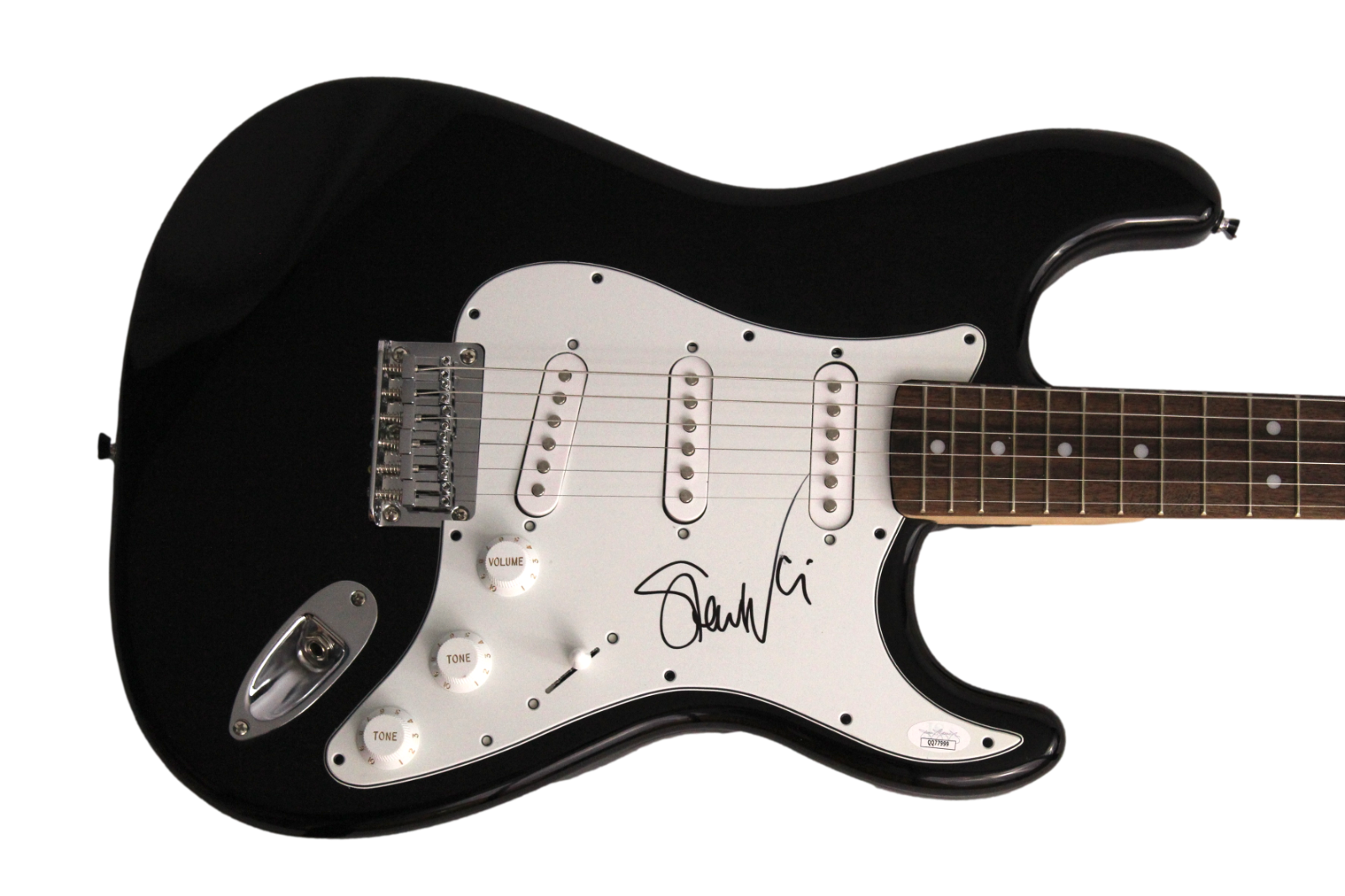 STEVE VAI SIGNED AUTOGRAPH FS B FENDER ELECTRIC GUITAR - FRANK ZAPPA ...