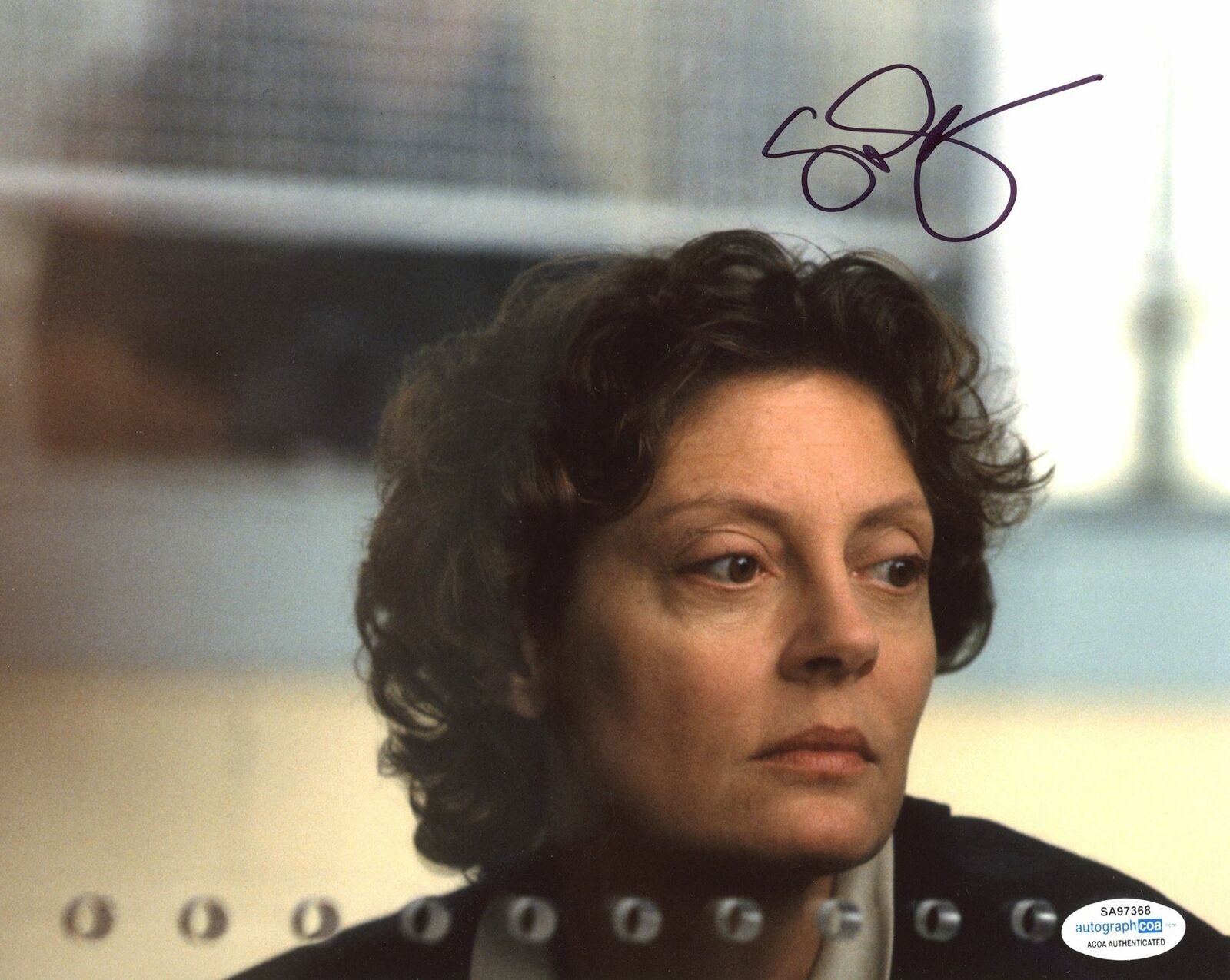 SUSAN SARANDON SIGNED DEAD MAN WALKING 8X10 PHOTO ACOA | Autographia
