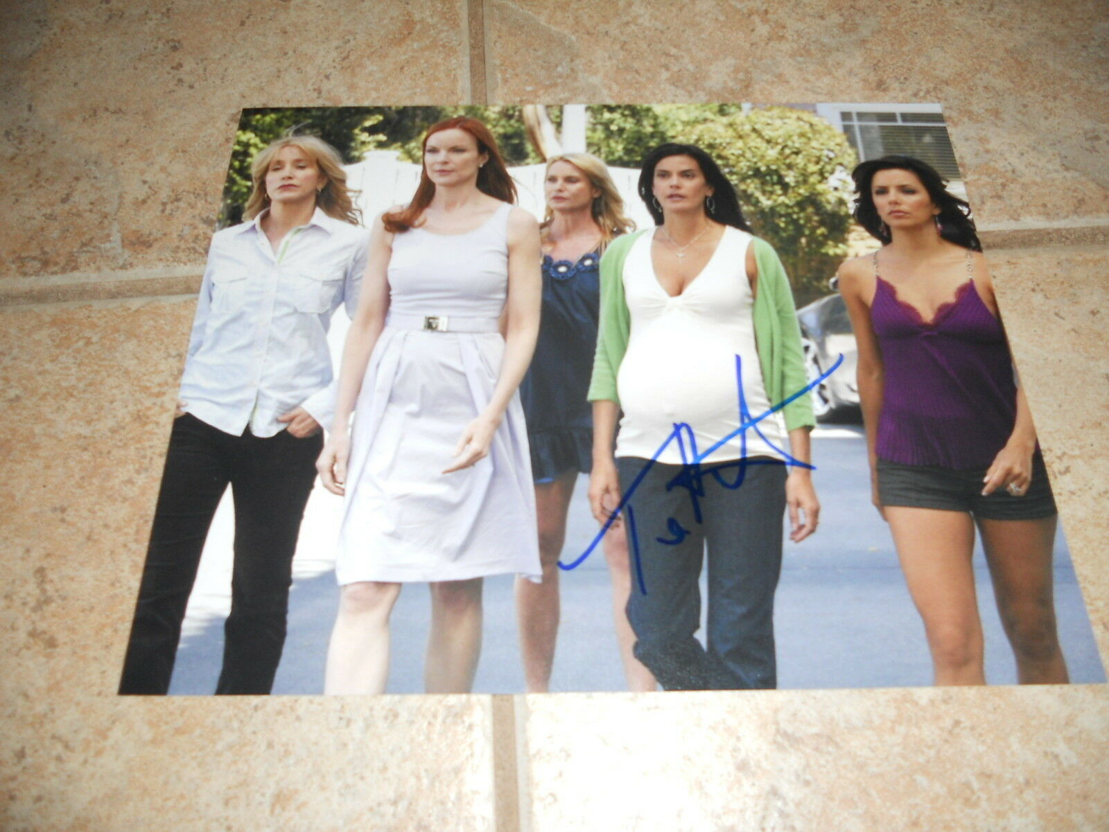 Teri Hatcher Desperate Housewives Cast Signed Autographed 8x10 Photo ...
