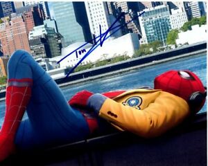 TOM HOLLAND signed autographed 8x10 SPIDER-MAN photo | Autographia