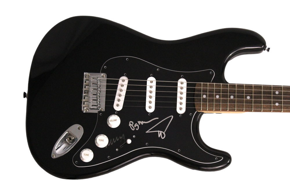 TREY ANASTASIO, MIKE, PAGE SIGNED AUTOGRAPH B FENDER ELECTRIC GUITAR ...