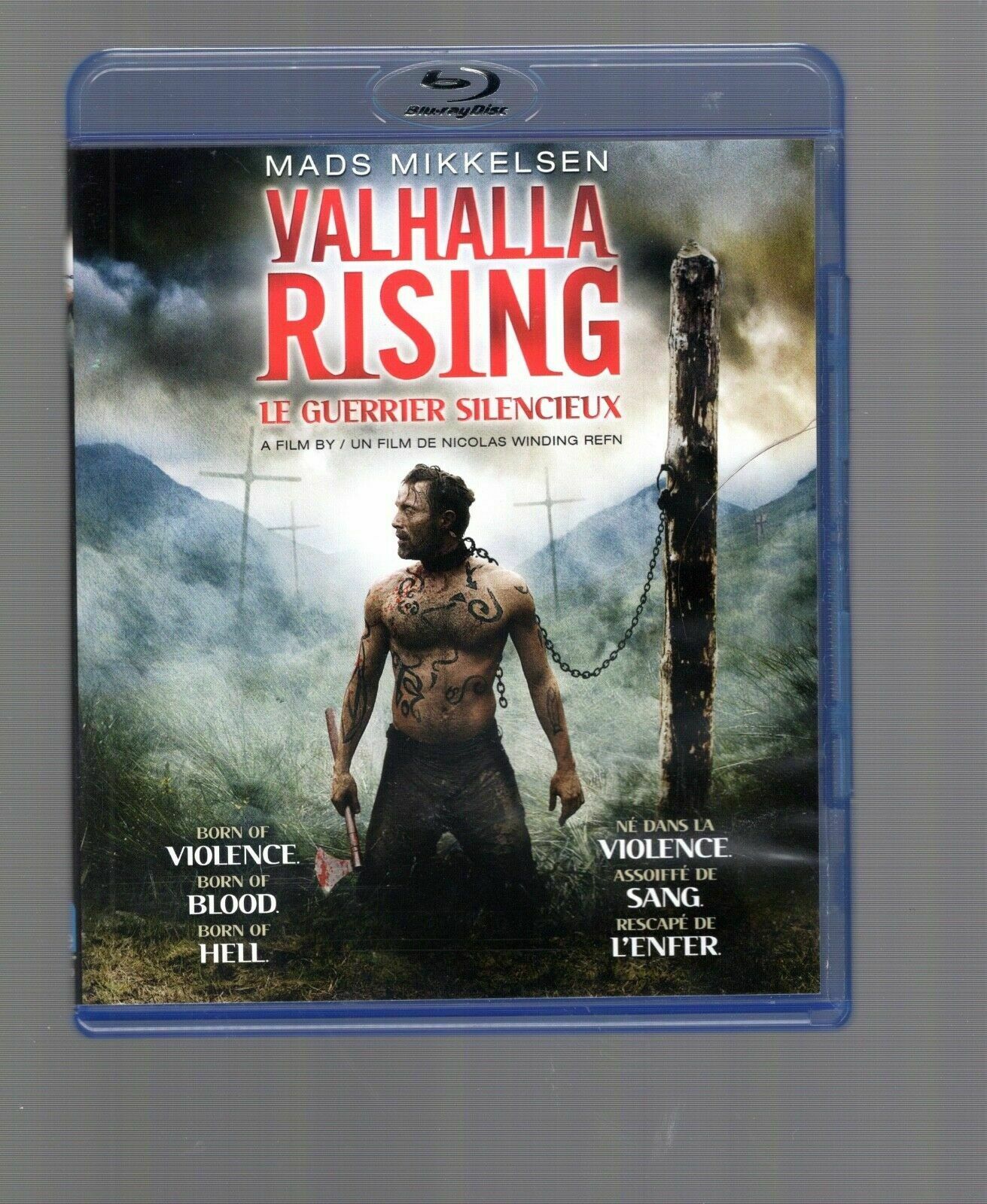 VALHALLA RISING BLU-RAY DISC DVD MADS MIKKELSEN RARE AMAZING CONDITION ...
