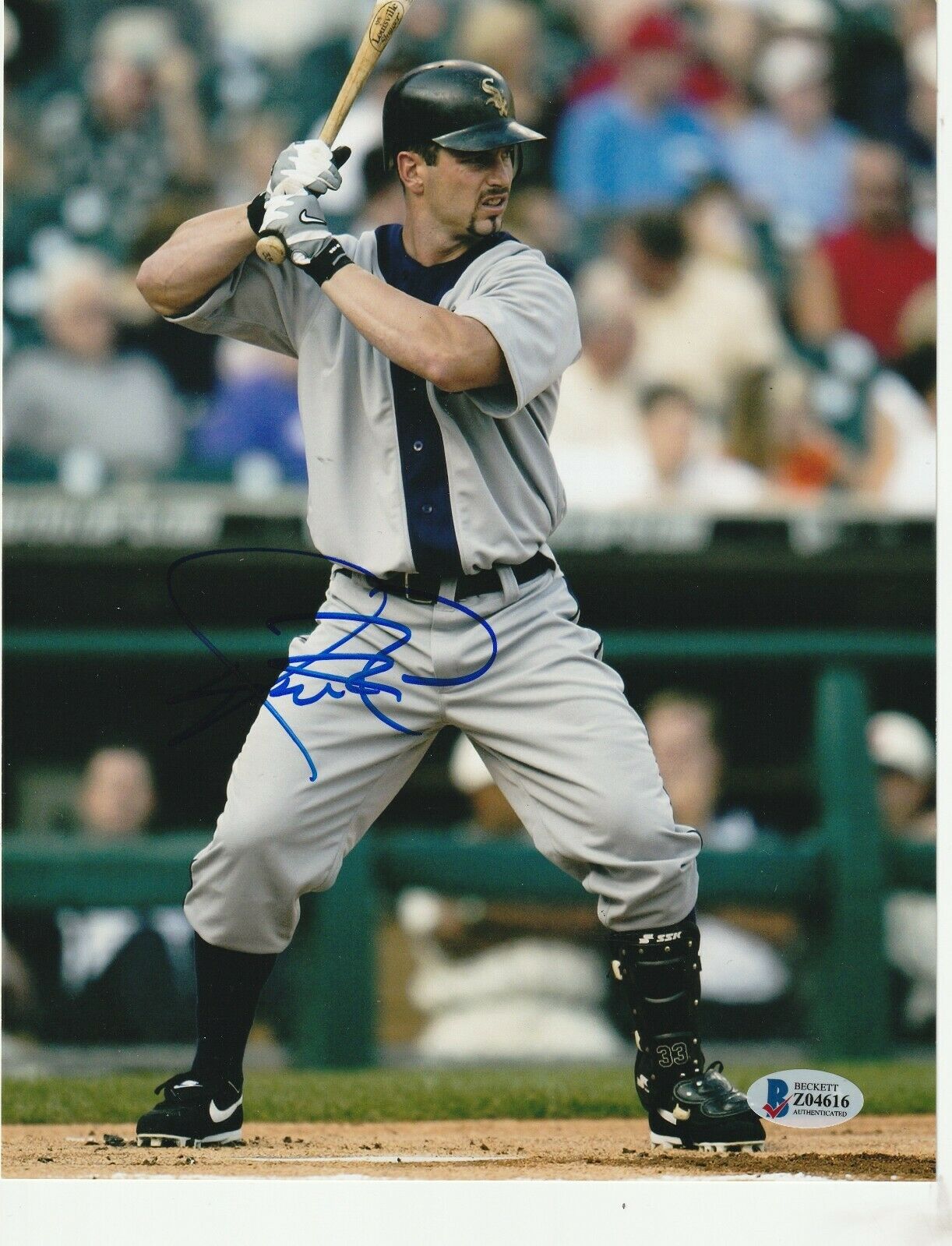 AARON ROWAND Signed Chicago WHITE SOX 8x10 PHOTO w/ Beckett COA (BAS ...
