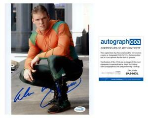Alan Ritchson "Smallville" AUTOGRAPH Signed 'Aquaman' 8x10 Photo ACOA ...