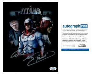 Alan Ritchson "Titans" AUTOGRAPH Signed 'Hank Hall/Hawk' 8x10 Photo B ...