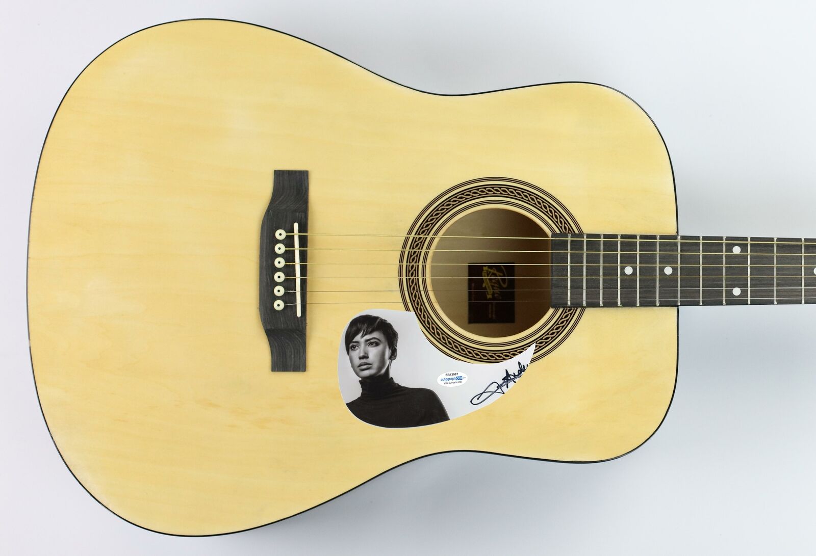 Andy Allo Autographed Acoustic Guitar Prince Guitarist Girlfriend ACOA ...