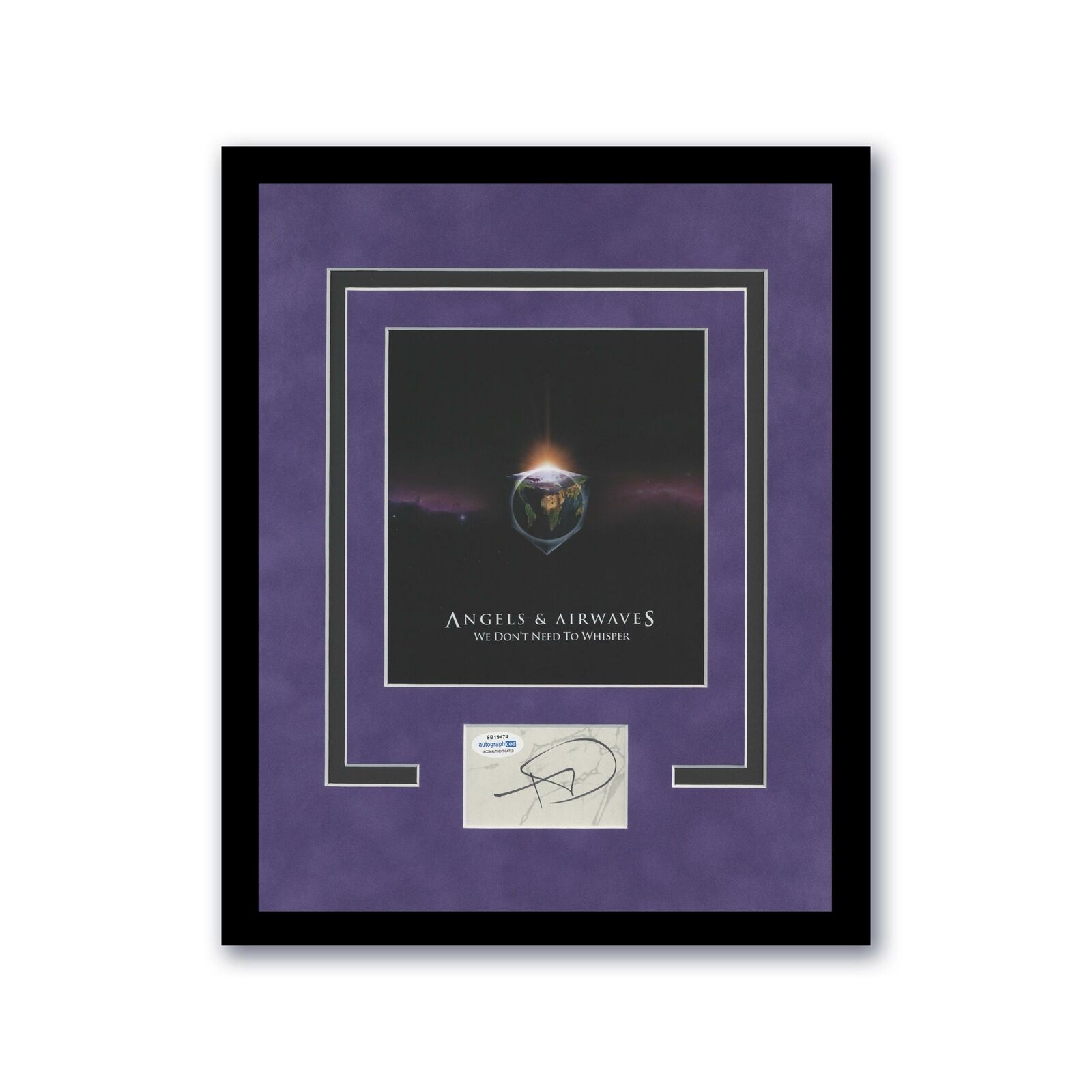 Angels & Airwaves Tom Delonge Autograph 11x14 Photo Blink-182 ACOA ...