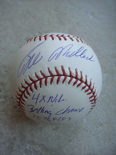 BILL MADLOCK 4X N.L. BATTING CHAMP SIGNED OFFICIAL BALL | Autographia