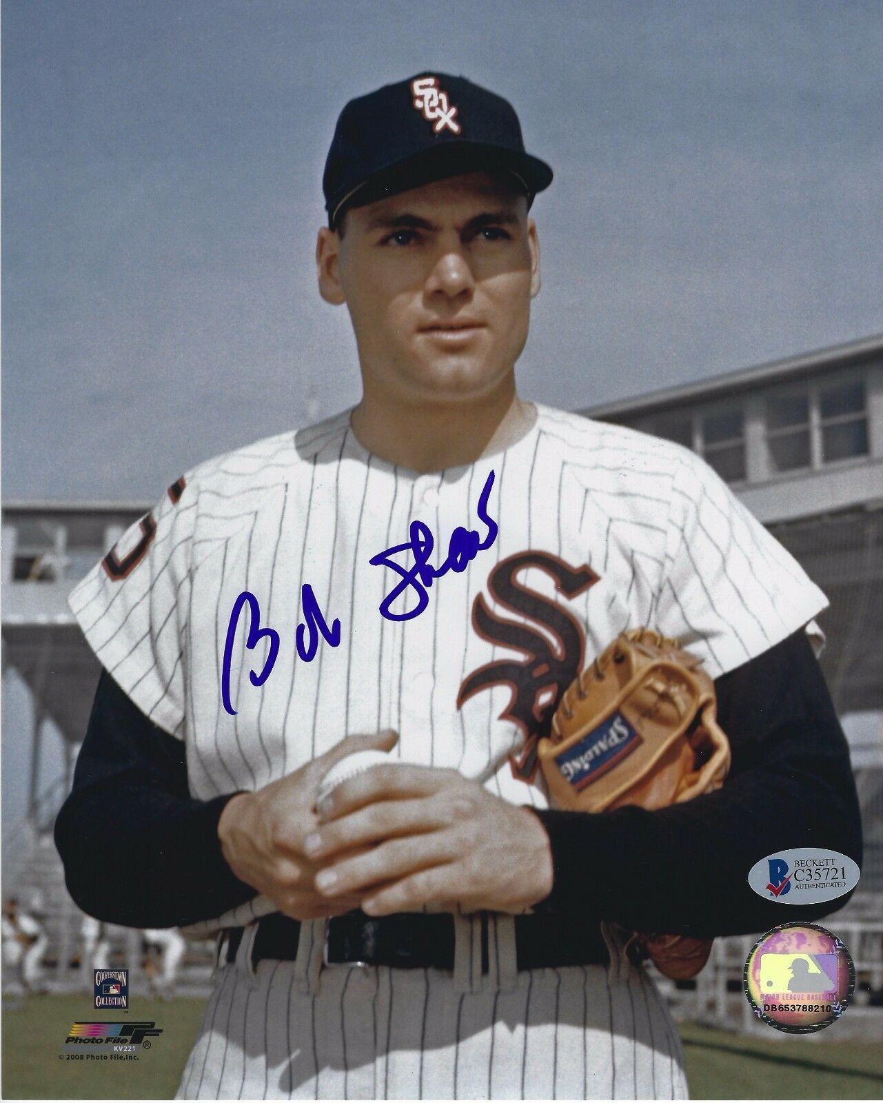 BOB SHAW Signed Chicago WHITE SOX 8x10 PHOTO w/ Beckett COA | Autographia