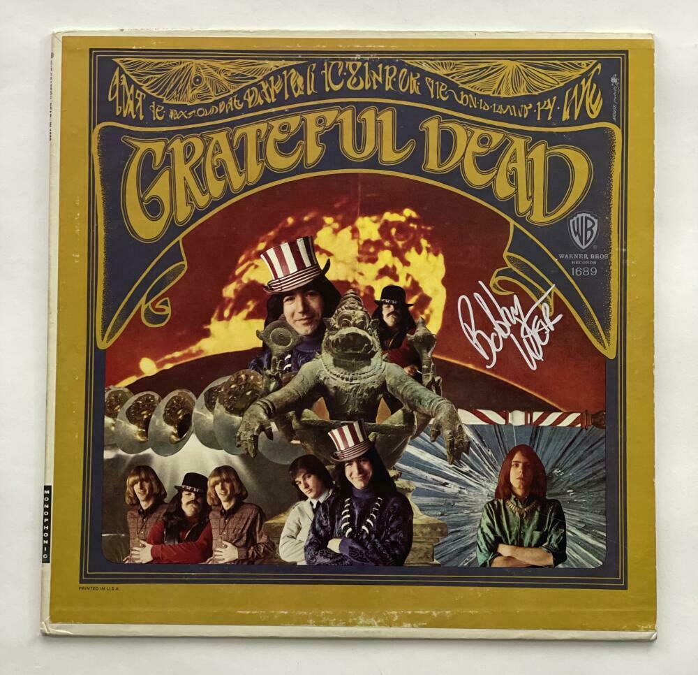 BOB WEIR SIGNED AUTOGRAPH ALBUM VINYL RECORD THE GRATEFUL DEAD - VERY ...