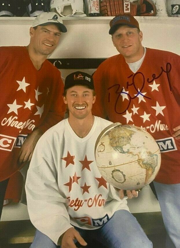 Brett Hull signed autographed 8x10 Photo Wayne Gretzky Mark Messier ...