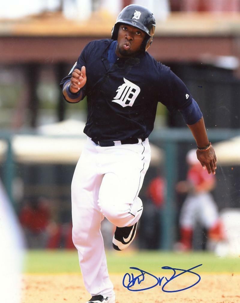 CHRISTIN STEWART DETROIT TIGERS SIGNED 8X10 PHOTO | Autographia