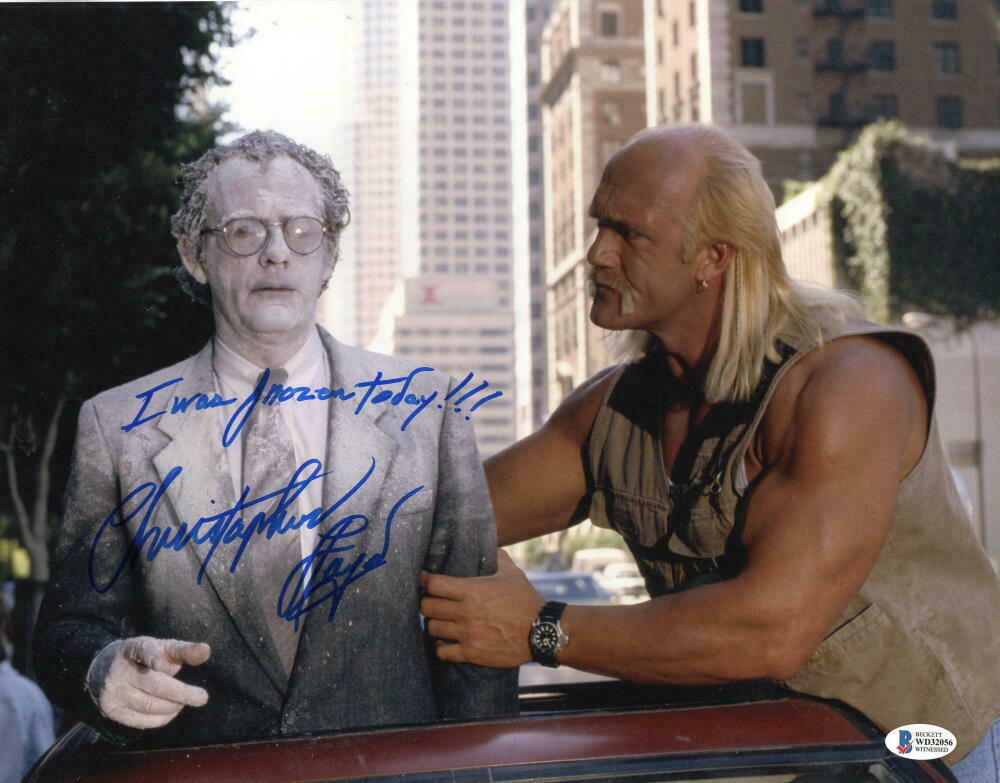 CHRISTOPHER LLOYD SIGNED 11X14 PHOTO SUBURBAN COMMANDO INSCRIPTION ...