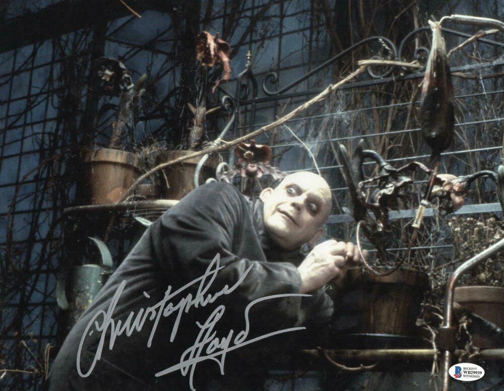 CHRISTOPHER LLOYD SIGNED 11X14 PHOTO THE ADDAMS FAMILY AUTOGRAPH ...